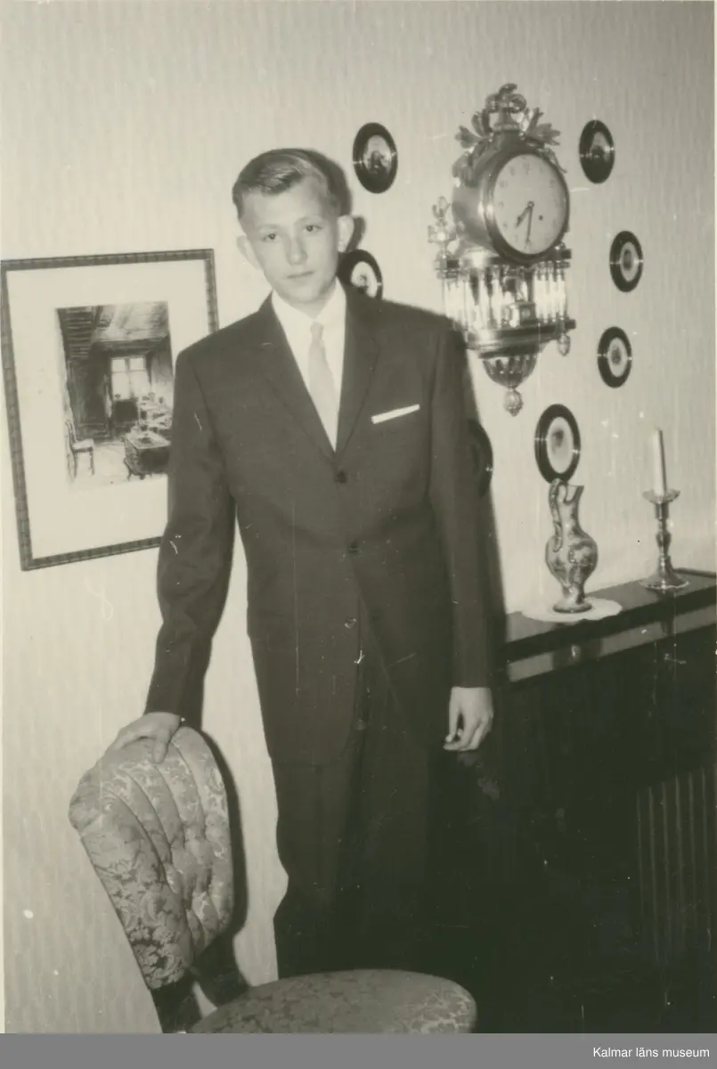 Carl Magnus le Grand som konfirmand - Kalmar läns museum / DigitaltMuseum