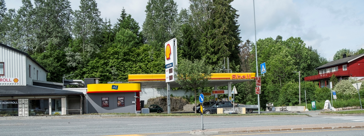 Shell bensinstasjon Røykenveien Heggedal Asker - Museene i Akershus ...