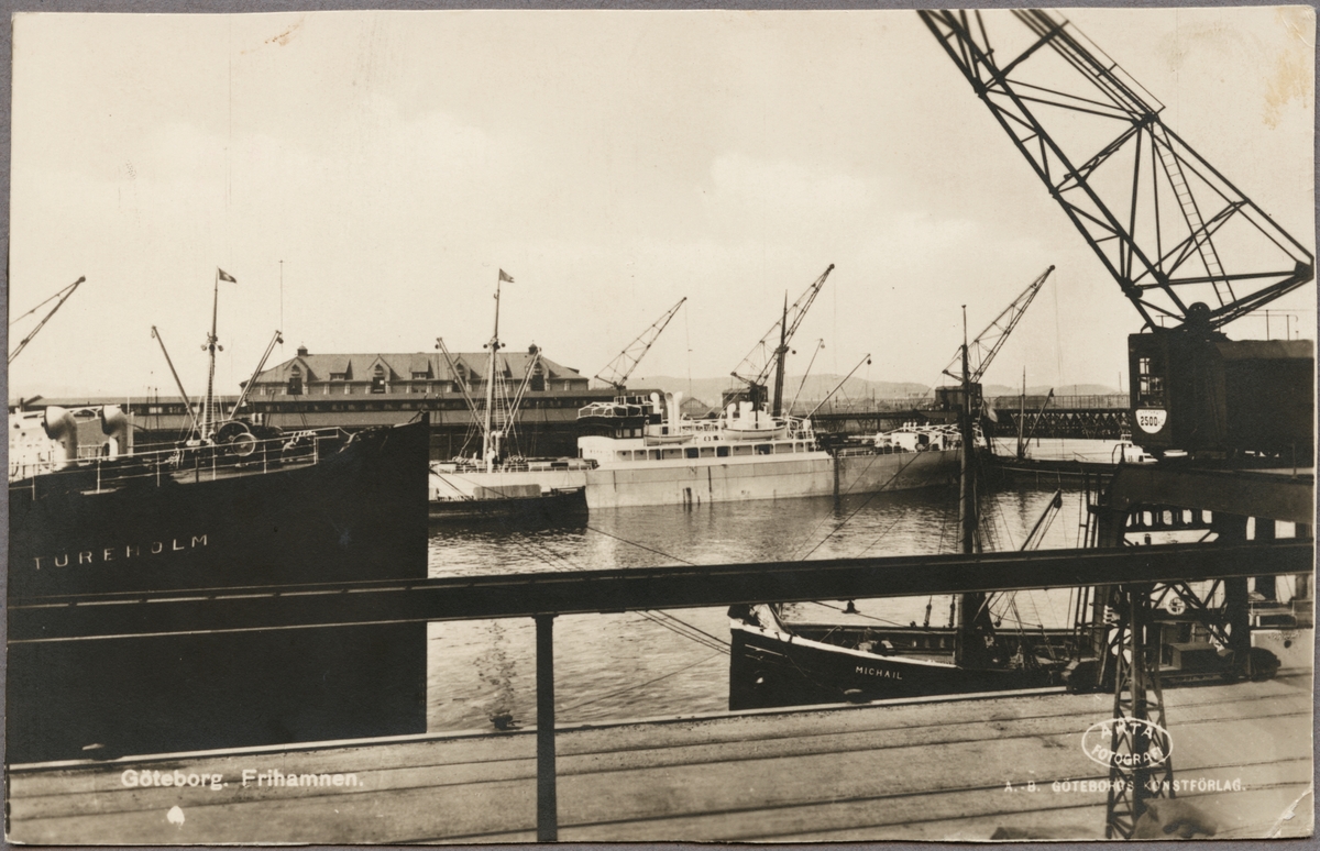 Frihamnen Göteborg. - Järnvägsmuseet / DigitaltMuseum