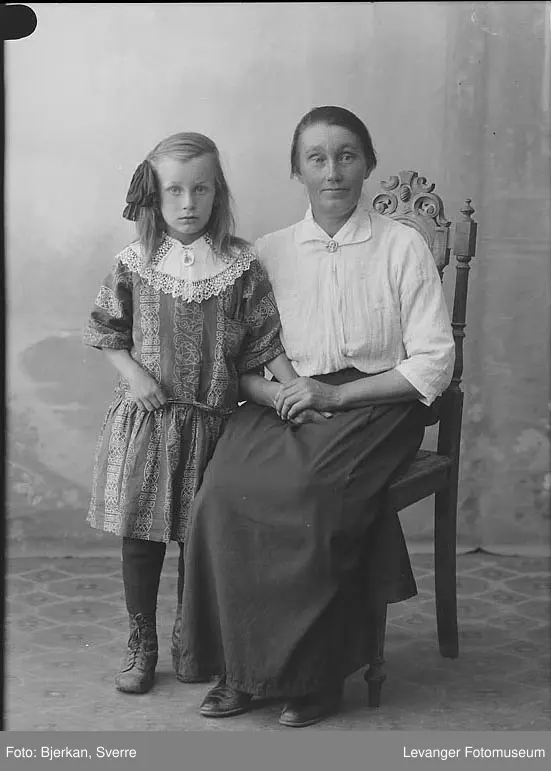 Portrett av Birgitte Hammer - Levanger Fotomuseum / DigitaltMuseum