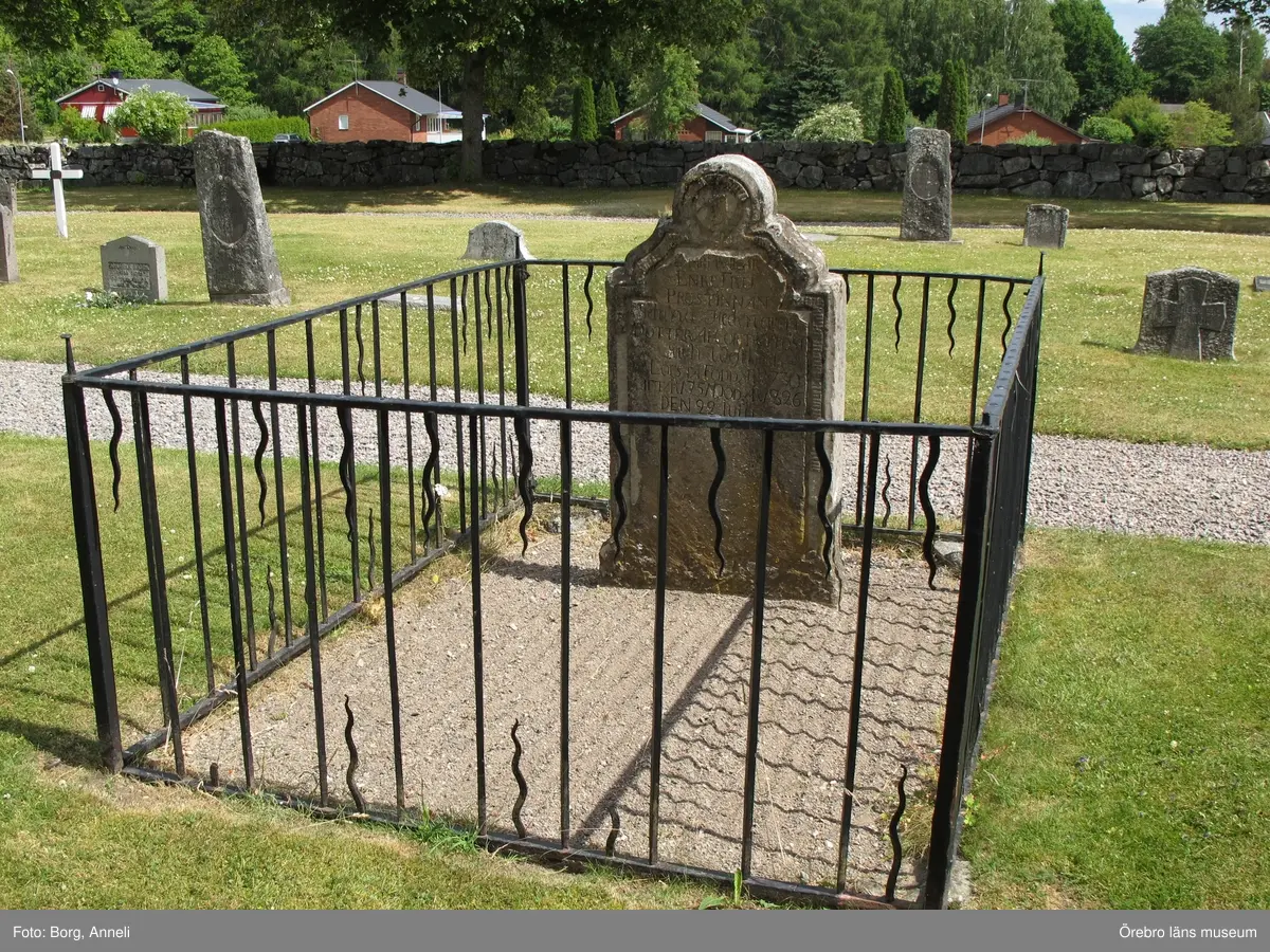 Glanshammar kyrkogård Inventering av kulturhistoriskt värdefulla ...