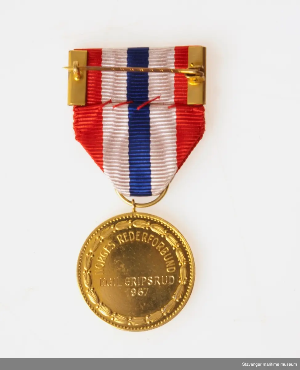 Medalje - Stavanger maritime museum / DigitaltMuseum