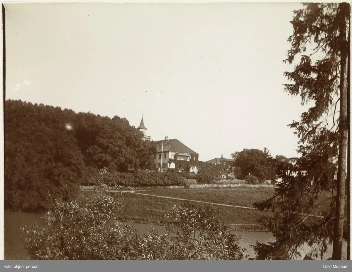 Frogner hovedgård. - Oslo Museum / DigitaltMuseum