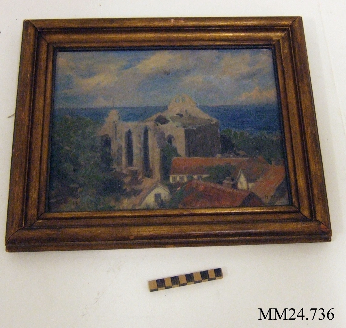 Oljemålning - Marinmuseum / DigitaltMuseum