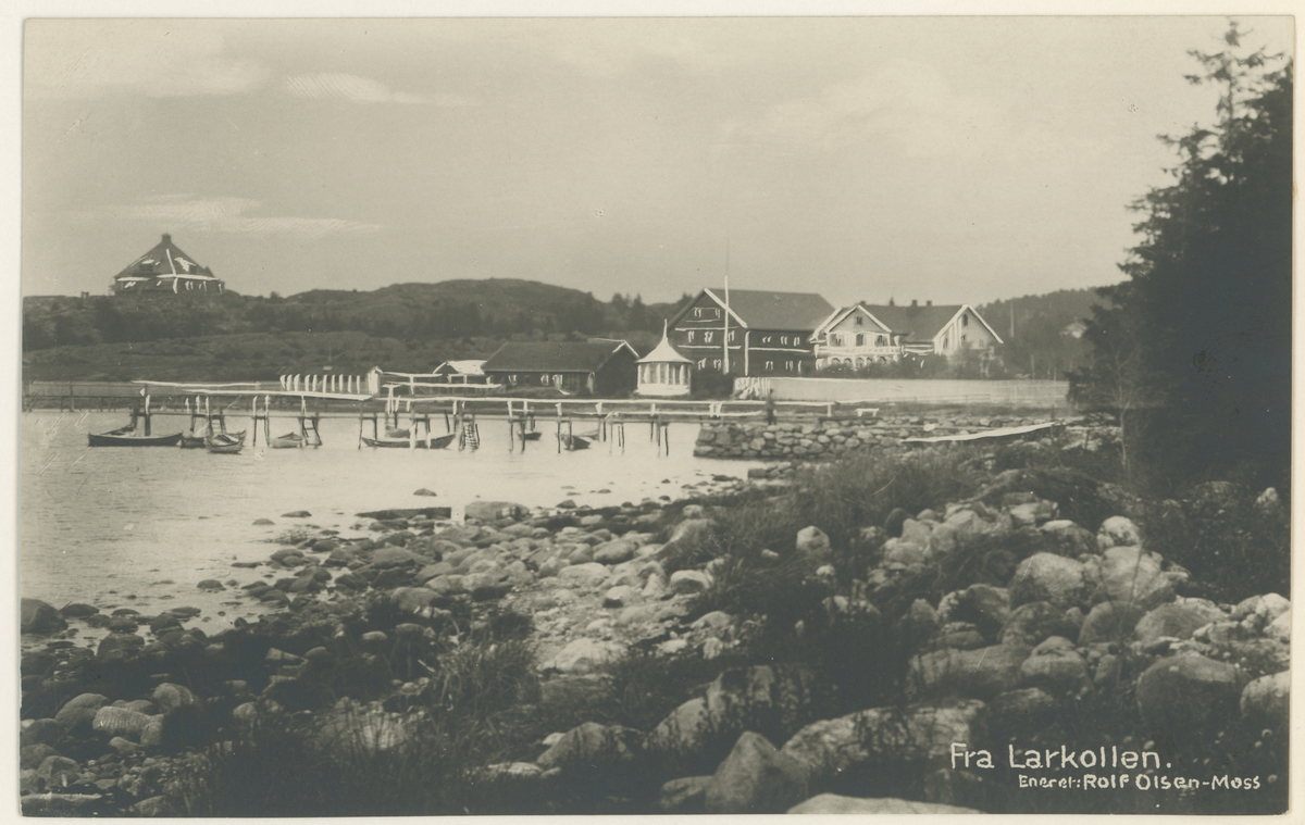 Støtvig Hotel, Larkollen (postkort, 2 kopier) - Mossebibliotekene ...