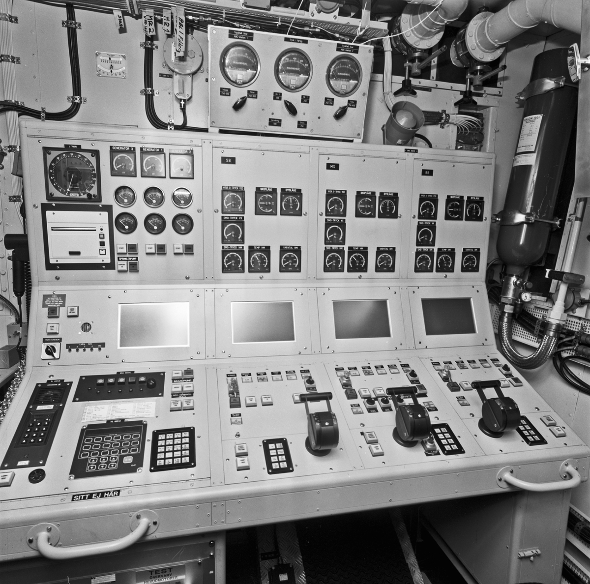 Int av SLC och bryggan mask.centralen kkv Göteborg - Marinmuseum ...