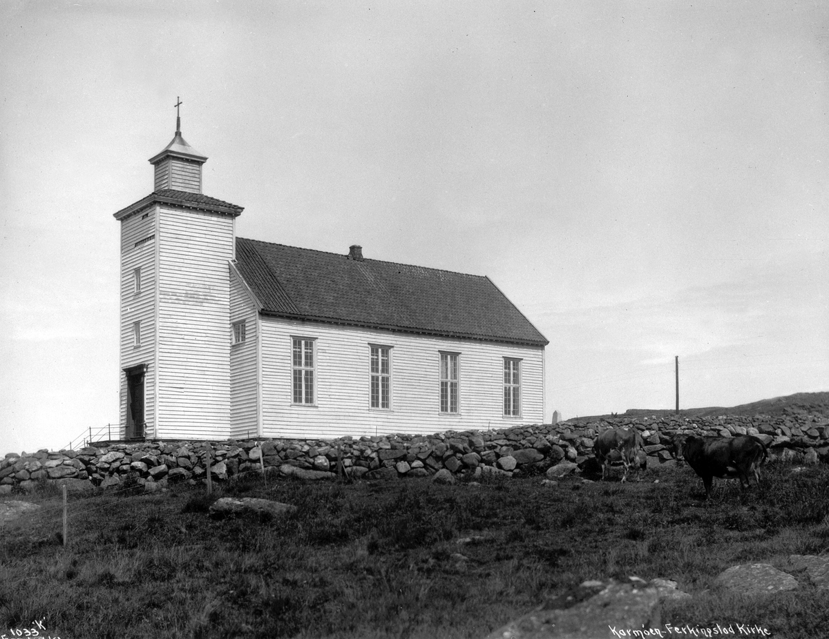 prot: Karmøen Ferkingstad Kirke - Norsk Folkemuseum / DigitaltMuseum