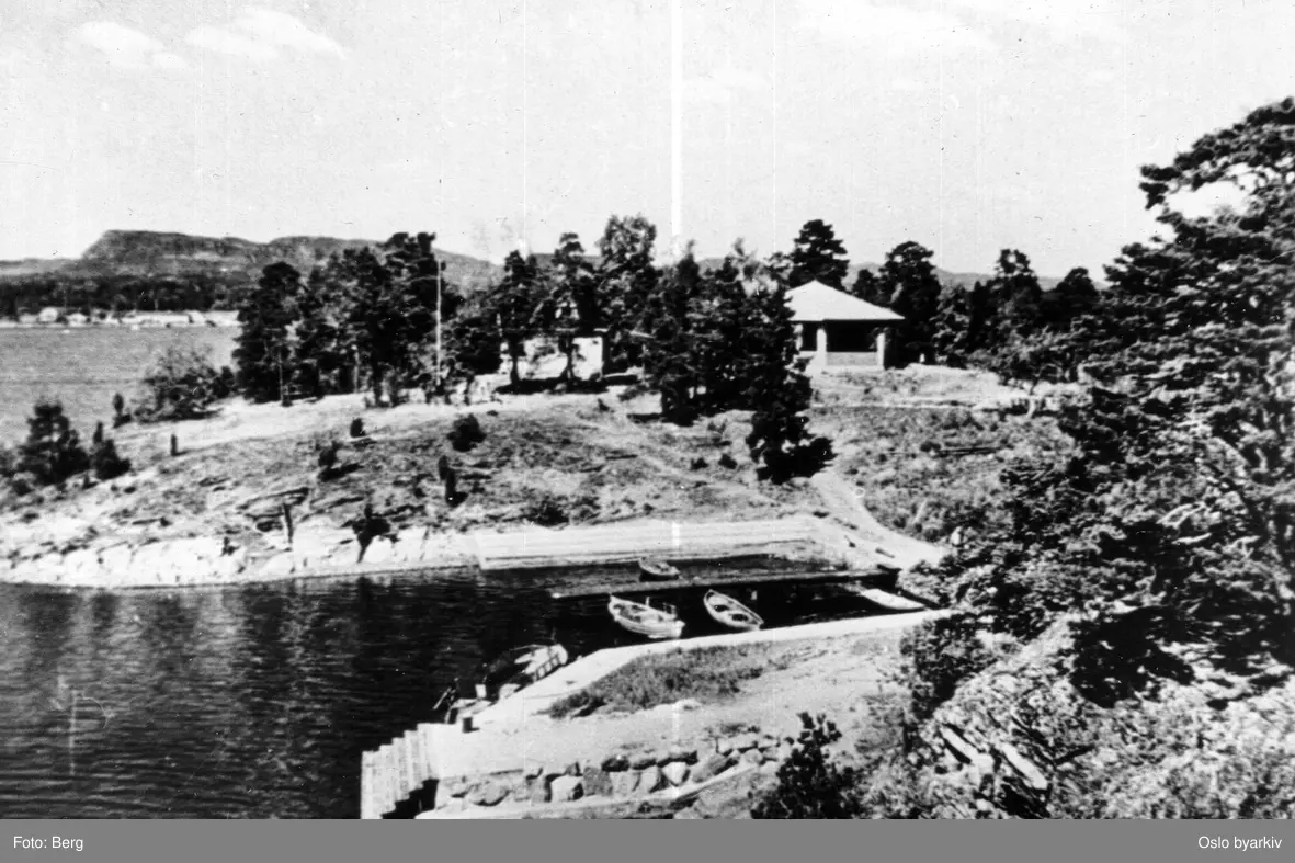 Kjeholmen feriehjem, paviljong - Oslo byarkiv / DigitaltMuseum