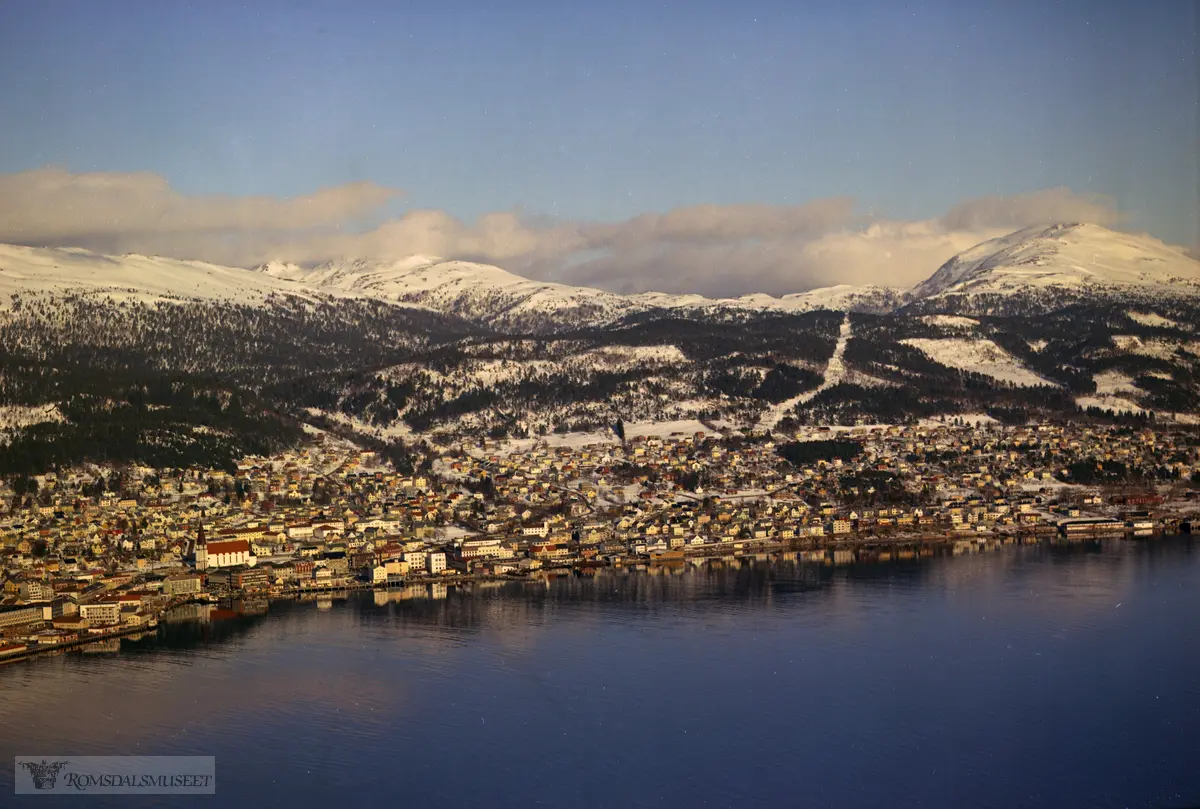 Molde sentrum. - Romsdalsmuseet / DigitaltMuseum