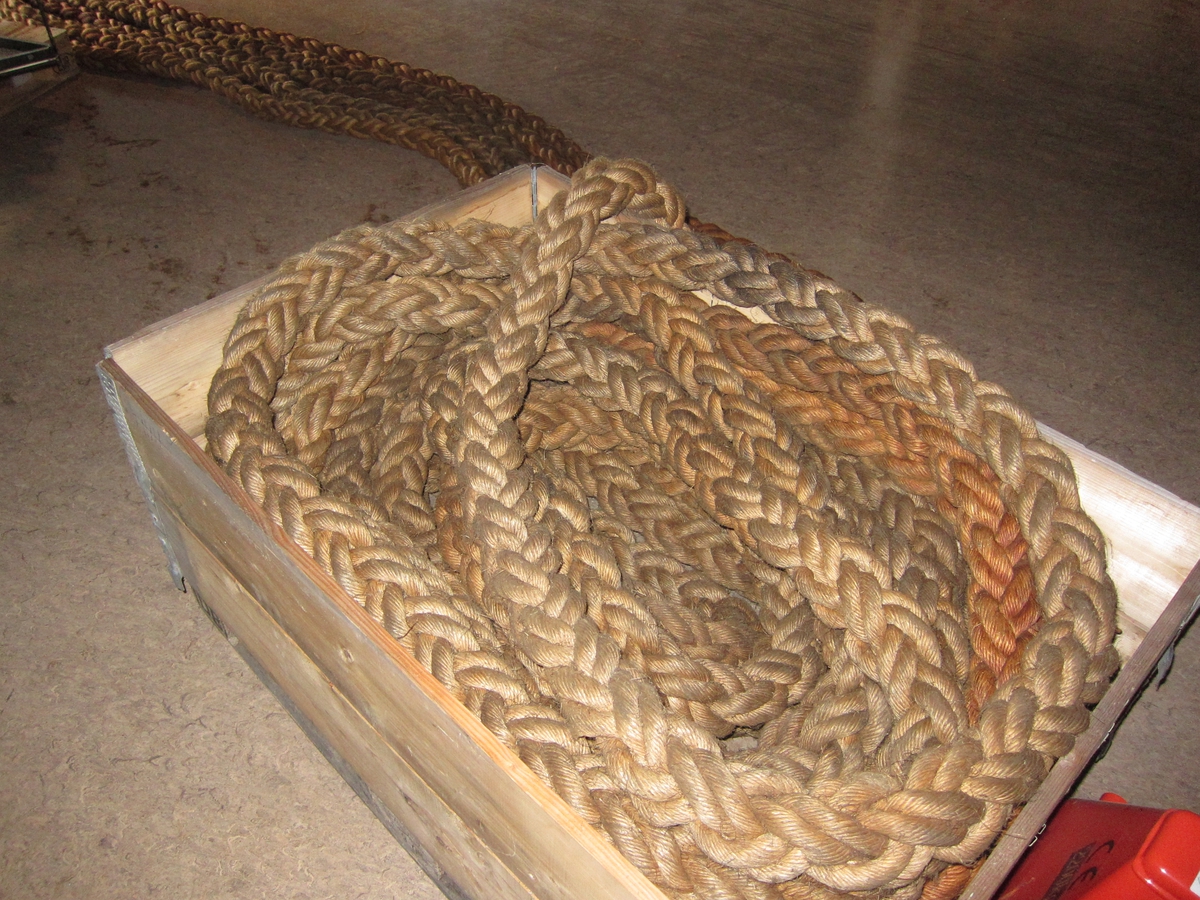 Trosse - Norsk Maritimt Museum / DigitaltMuseum