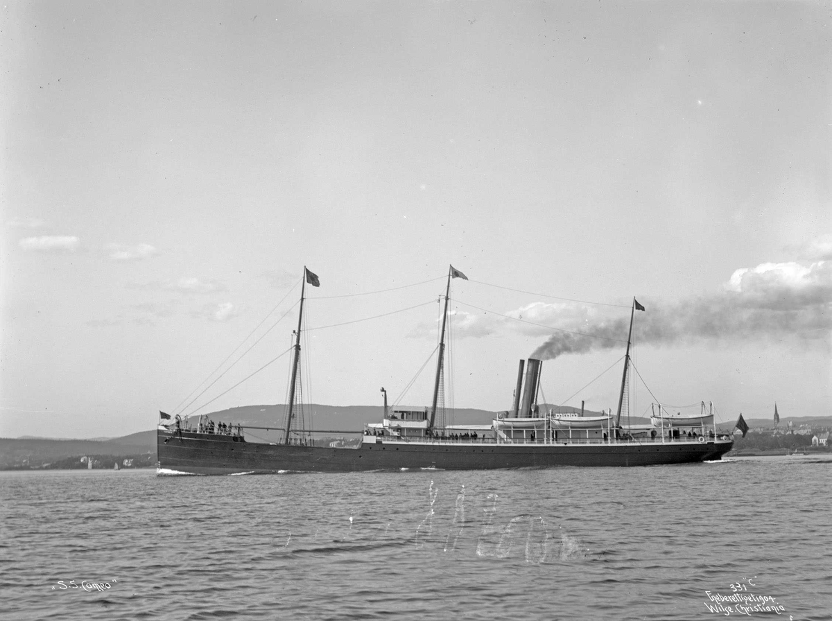 S/S Cameo (b. 1876, Earle's Co., Hull) - Norsk Maritimt Museum ...