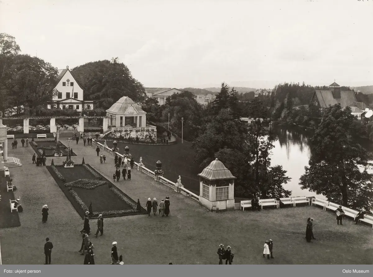 Jubileumsutstillingen 1914, aksen mot Bergen bys paviljong (kopi av ...