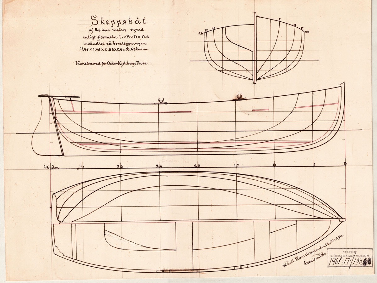 Ritning - Sjöhistoriska museet / DigitaltMuseum