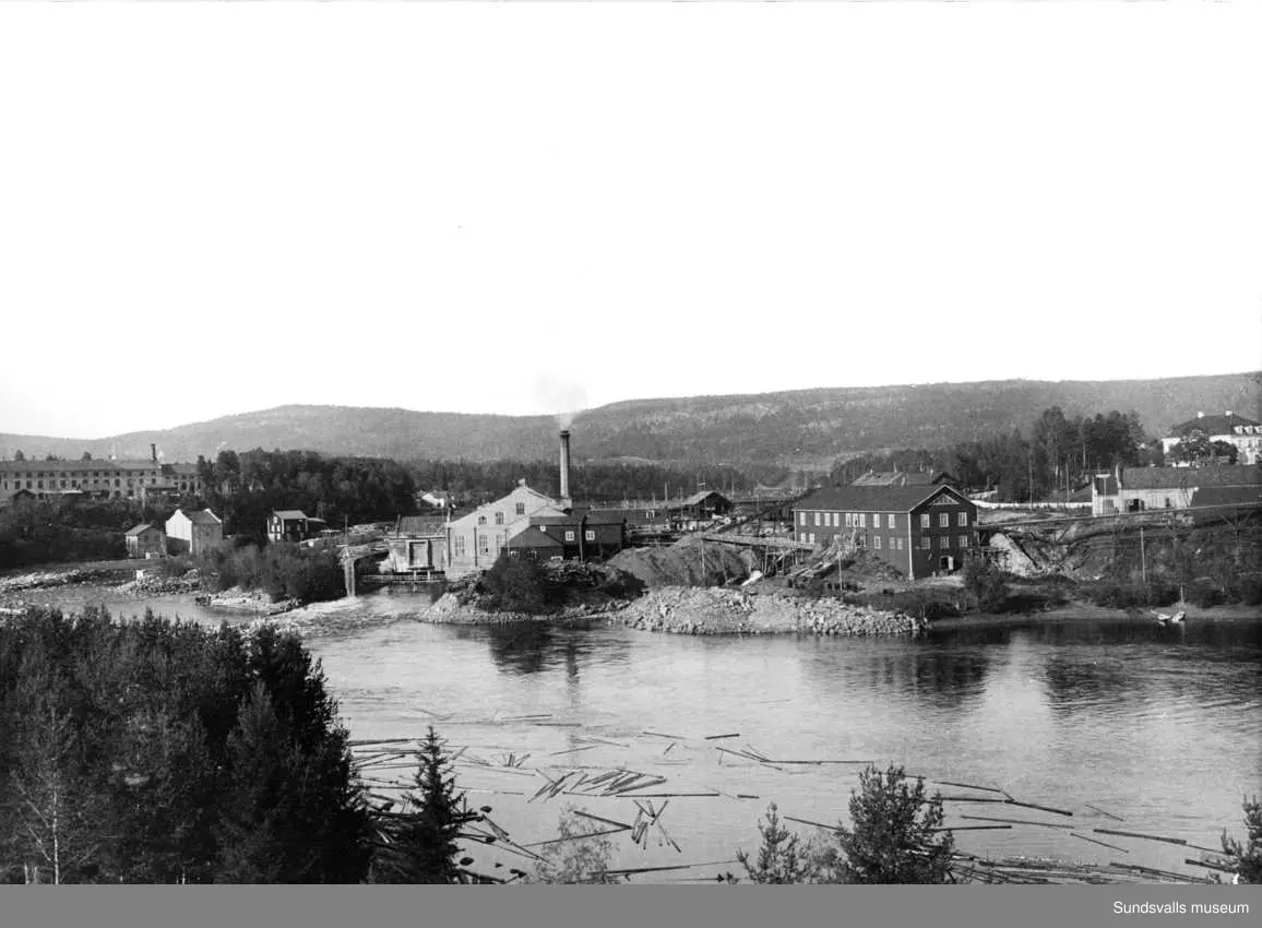 Träsliperiet, Matfors. - Sundsvalls museum / DigitaltMuseum