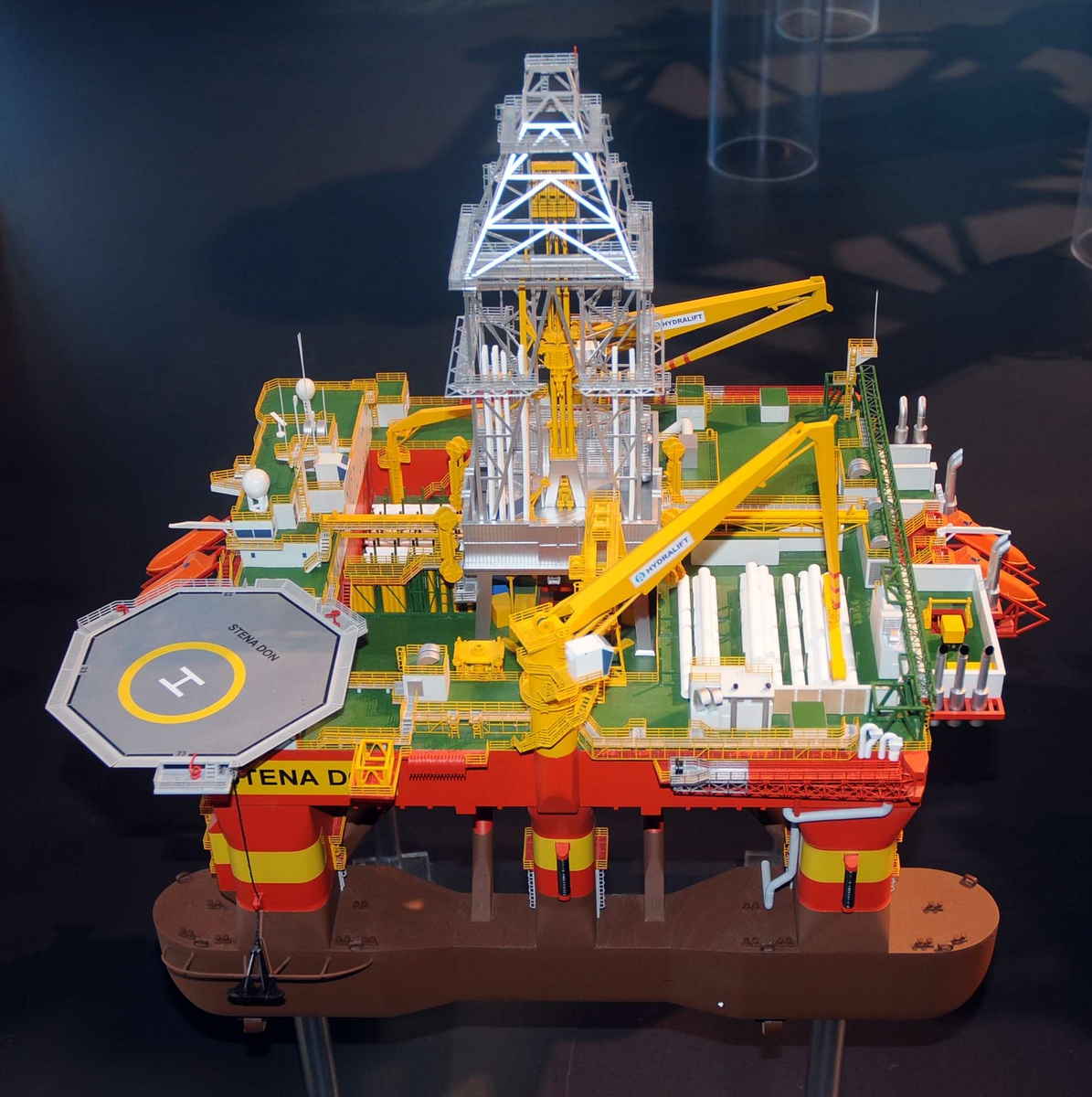 Modell - Stena Don - Norsk Oljemuseum / DigitaltMuseum