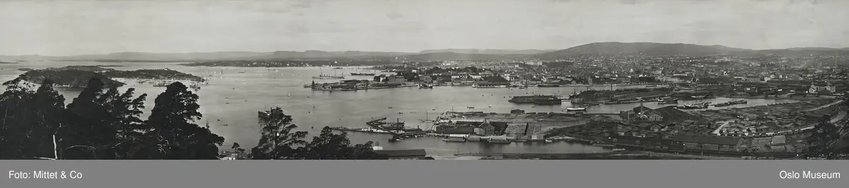 Kristiania. - Oslo Museum / DigitaltMuseum