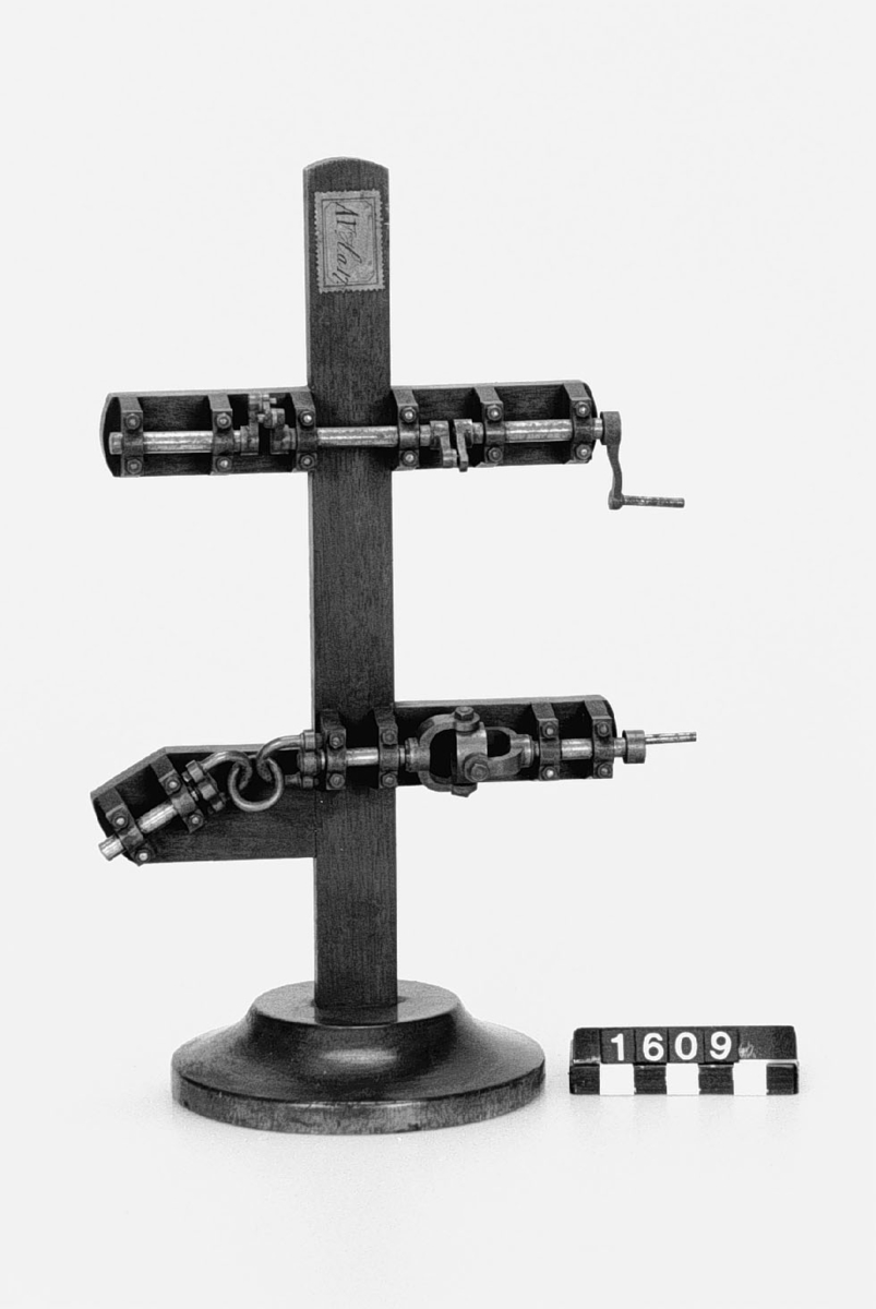 Axelkopplingar, modell - Tekniska museet / DigitaltMuseum