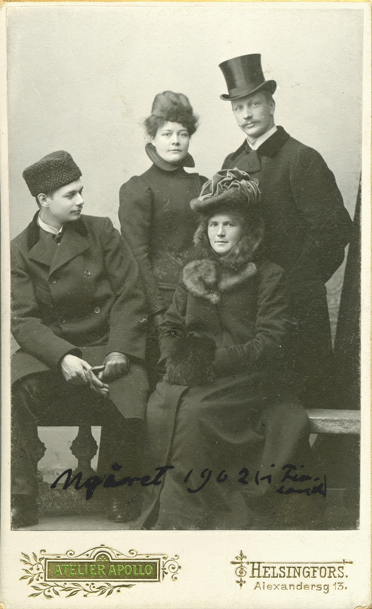 Tore Strindberg, Anna Charlier, Maria Strindberg (Skjöldebrand) och ...