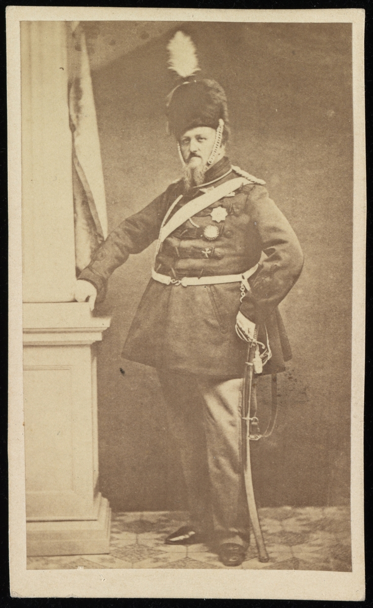 Portrett av kong Frederik VII av Danmark. - Museene i Akershus ...