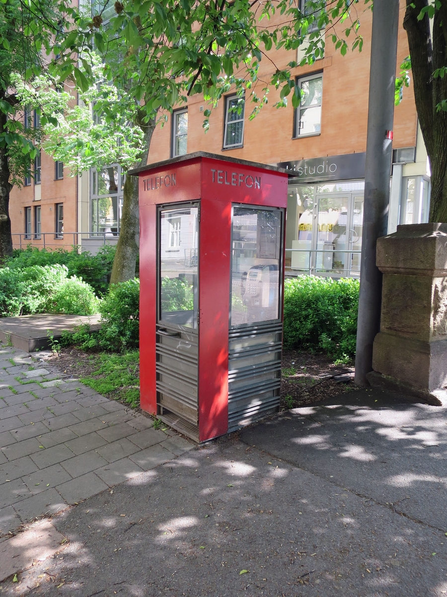 Telefonkiosk - Telenor Kulturarv / DigitaltMuseum