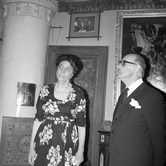 Fröken Florence Stephens, Minnesrummet, Huseby. 1968. - Kulturparken ...