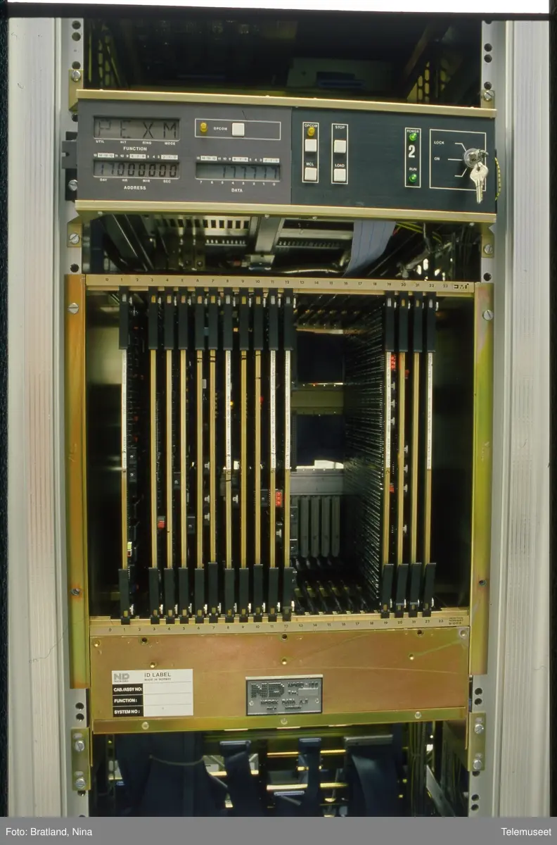 Datamaskiner ND Nord 100 Norsk Data - Norsk Teknisk Museum / DigitaltMuseum