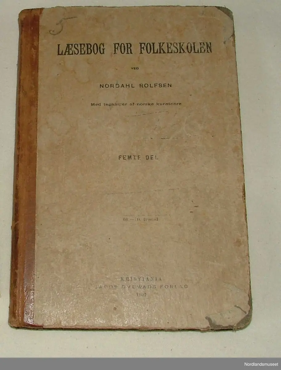 Lesebok for folkeskolen - Nordlandsmuseet / DigitaltMuseum