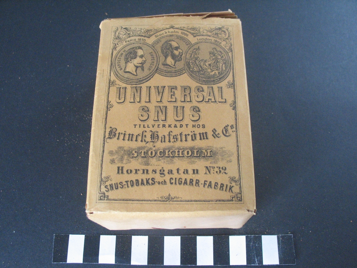 Snus - Snus- och Tändsticksmuseum / DigitaltMuseum