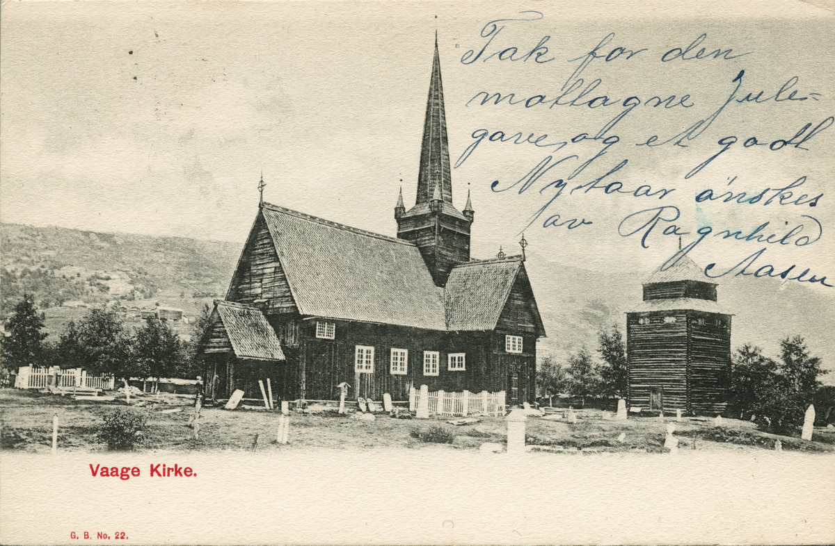 Vaage Kirke - Maihaugen / DigitaltMuseum