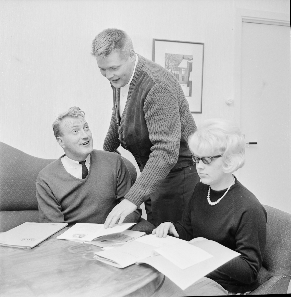 "Fritidskurs", Sunnersta herrgård, Sunnersta, Uppsala 1965 ...