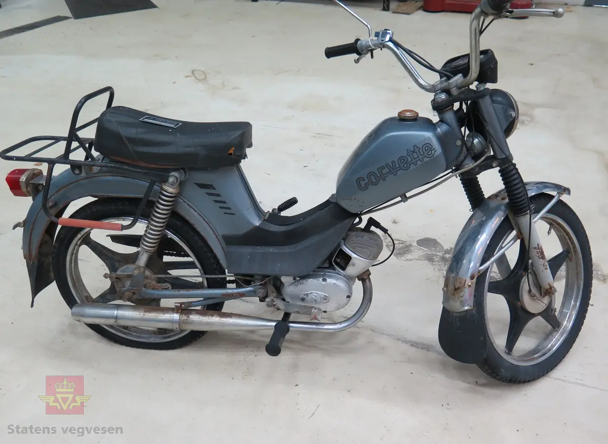 Moped - Norsk vegmuseum / DigitaltMuseum