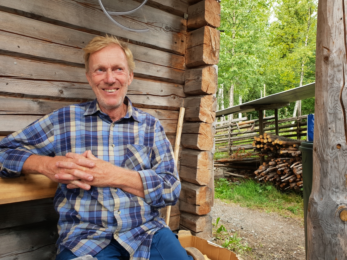 Jan Bergman, en ur fäbodlaget, Västtjärnslindan, Gagnef, 2018 ...