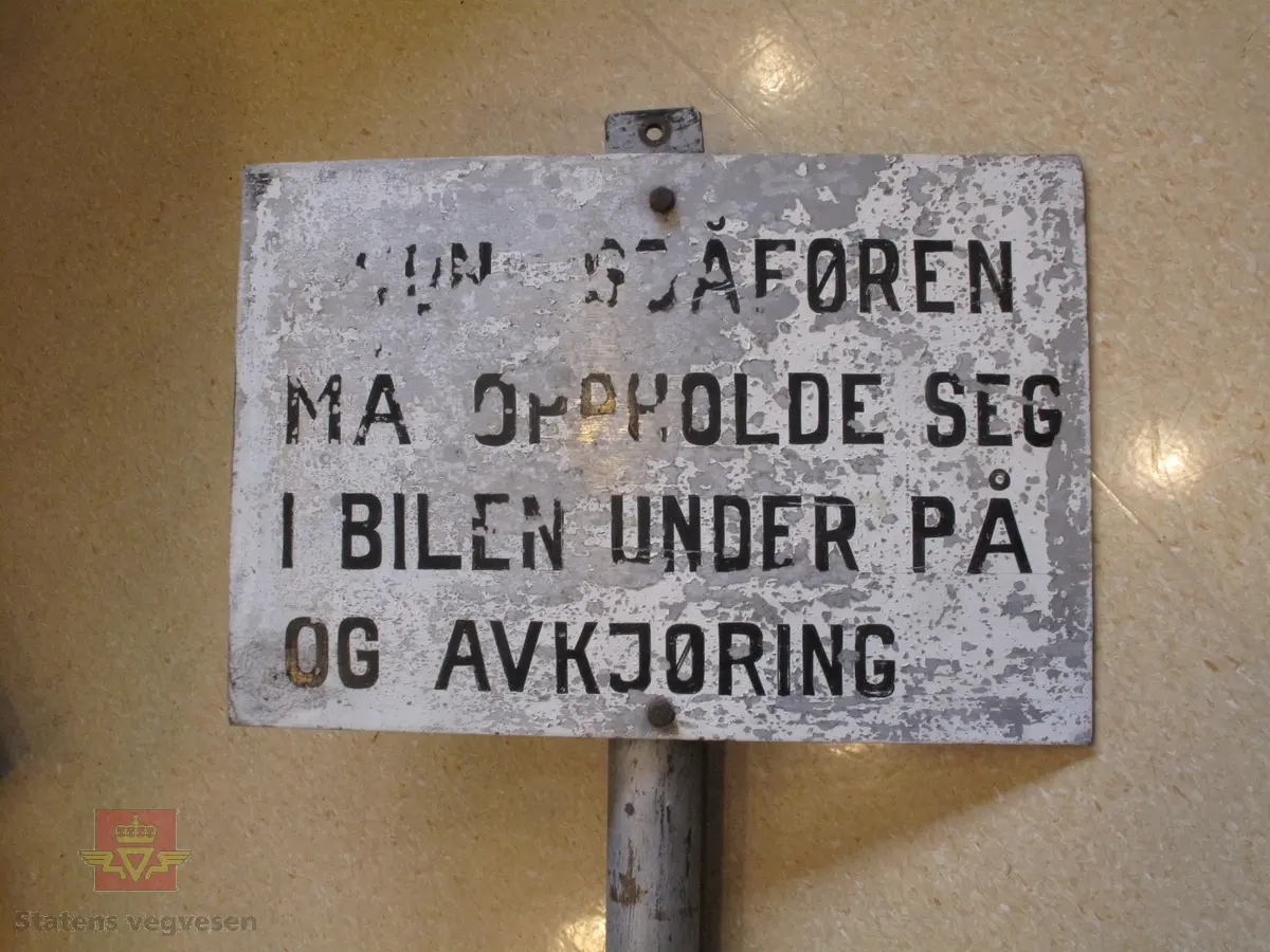 Skilt - Norsk vegmuseum / DigitaltMuseum