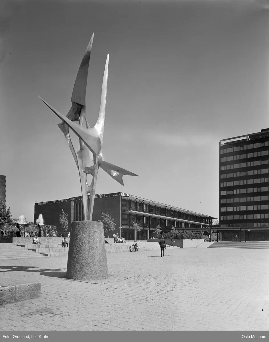 Universitetet på Blindern. - Oslo Museum / DigitaltMuseum