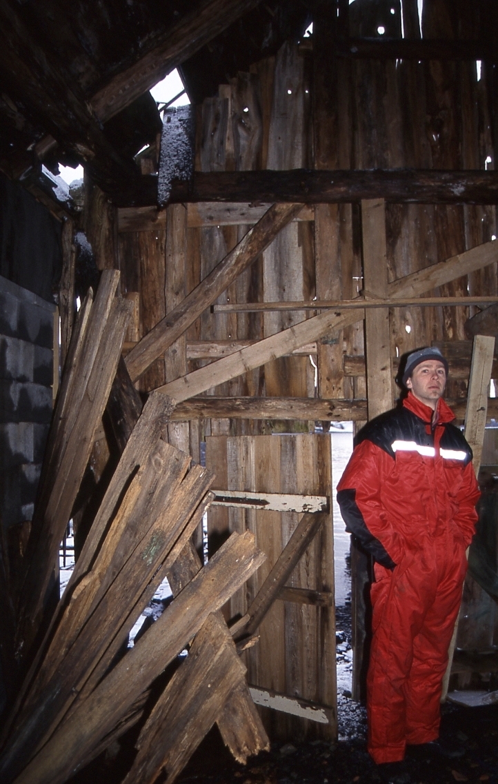 Naust på Lastein på Finnøy.Objekt for Hadle Austbø si prosjektoppgåve ...