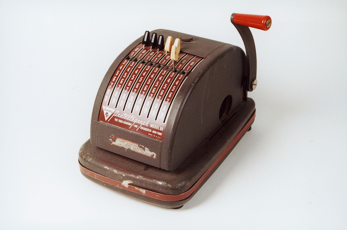 Maskin - Norges Postmuseum / DigitaltMuseum