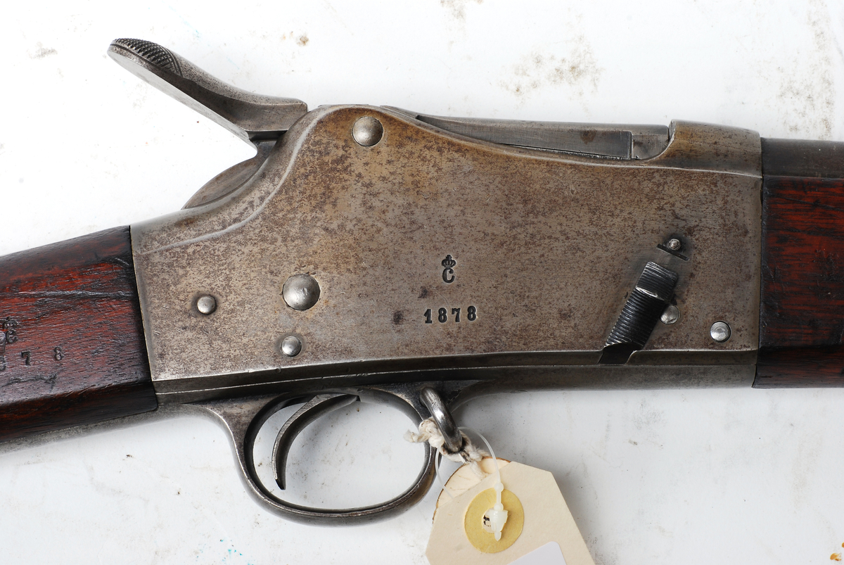 Magasingevær 12,17 mm Krag Petersson M1876 - Forsvarets museer ...