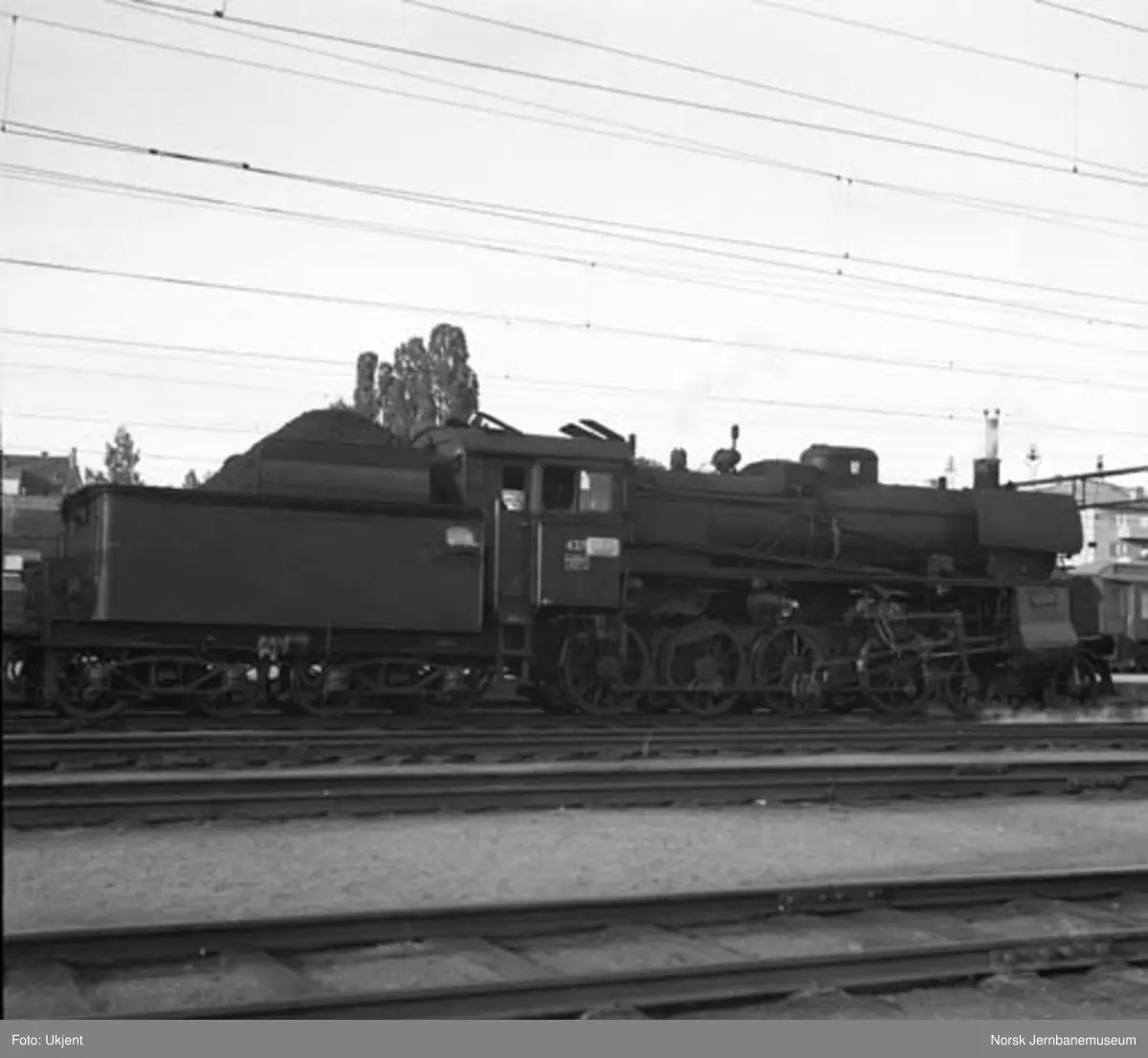 Damplokomotiv type 26c nr. 437 - Norsk Jernbanemuseum / DigitaltMuseum