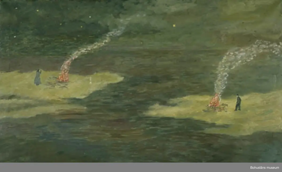 Digerdöden 1350- talet [Målning] - Bohusläns museum / DigitaltMuseum